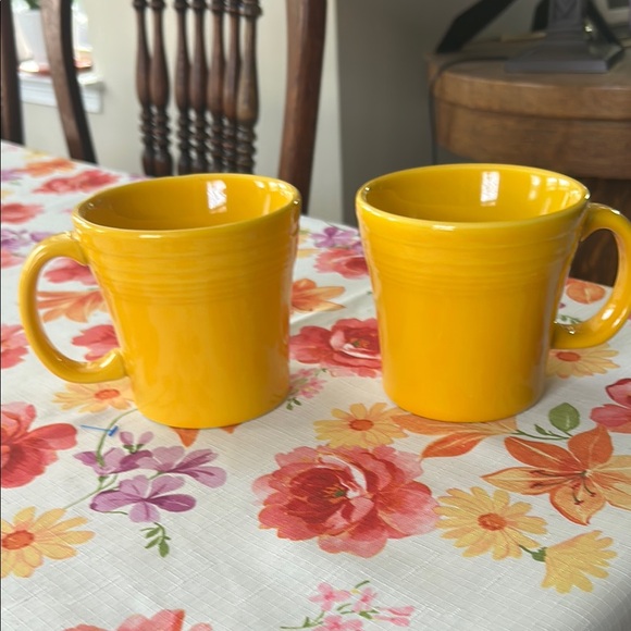 Fiestaware | Dining | Fiestaware Large Sunshine Yellow Ceramic Coffee ...